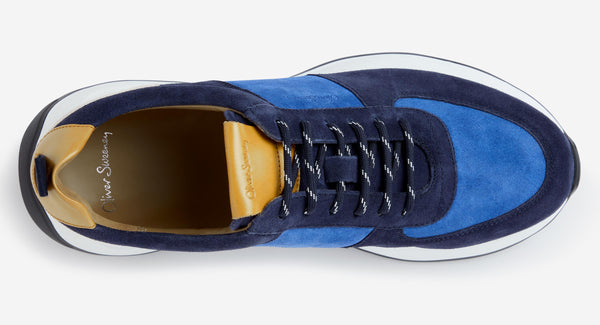 Allington Blue | Men's Trainers | Oliver Sweeney
