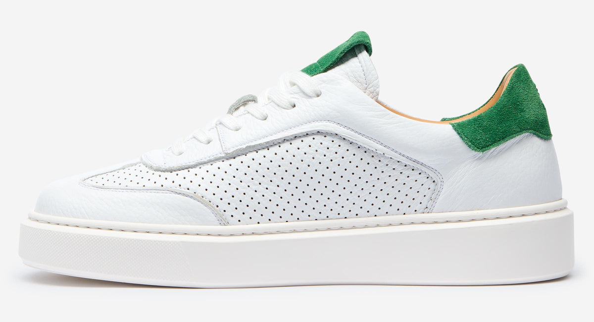 Arraso White | Men's Trainers | Oliver Sweeney