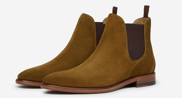 Allegro Tan Suede | Chelsea Boots | Men's Boots | Oliver Sweeney