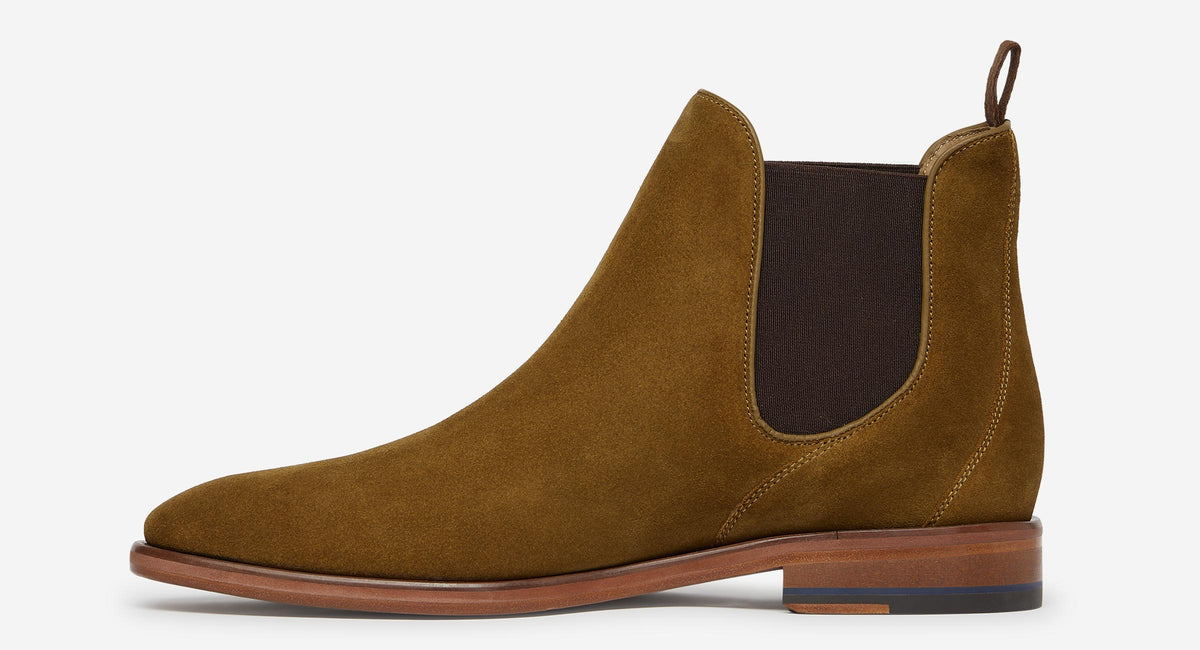 Allegro Tan Suede | Chelsea Boots | Men's Boots | Oliver Sweeney