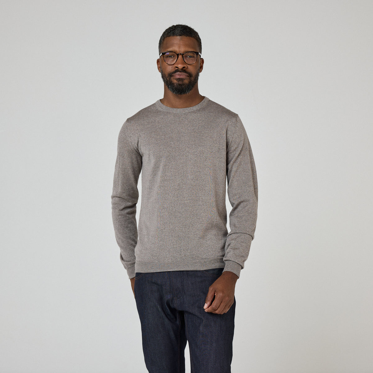 Camber Mole Wool Jumper | Men's Knitwear | Oliver Sweeney