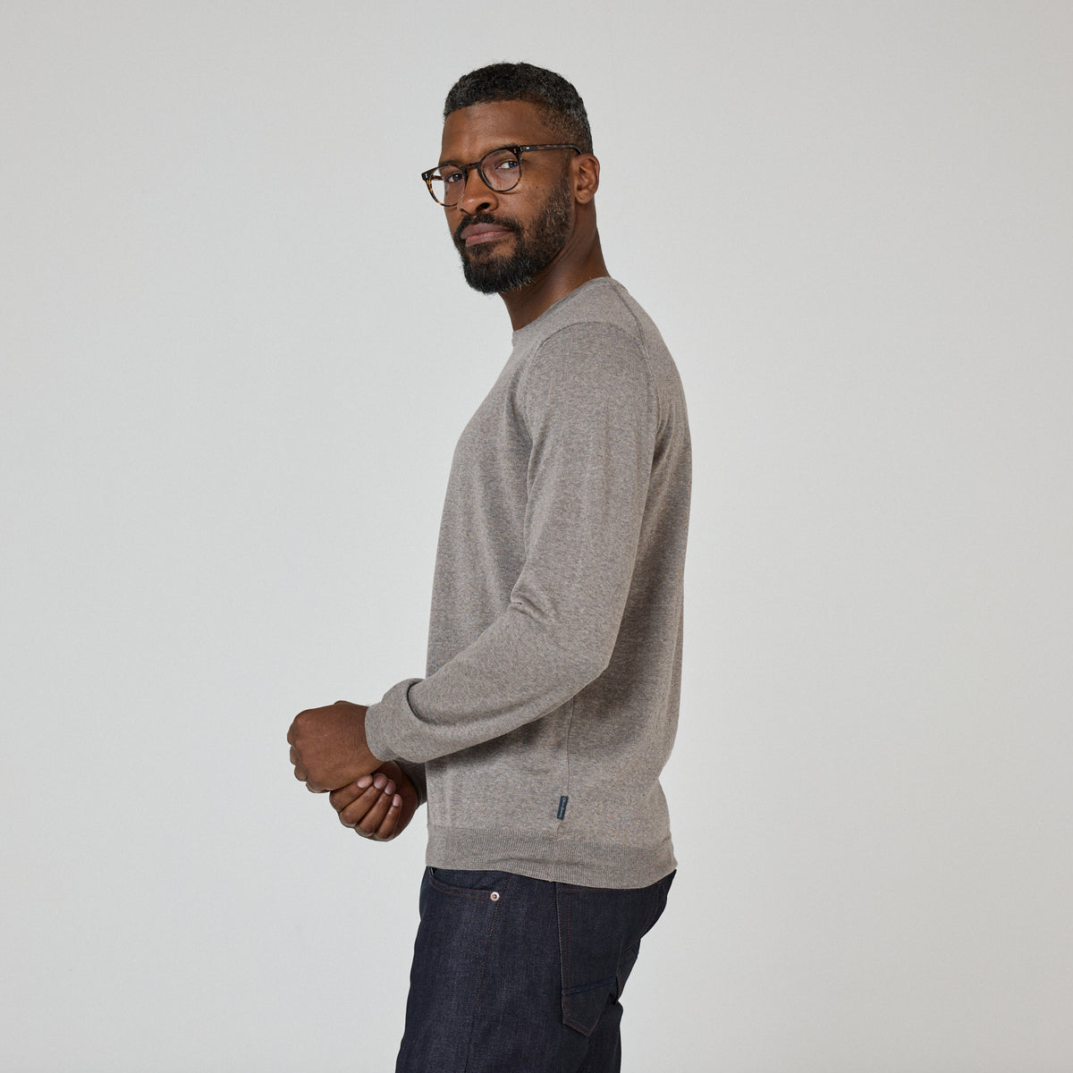 Camber Mole Wool Jumper | Men's Knitwear | Oliver Sweeney