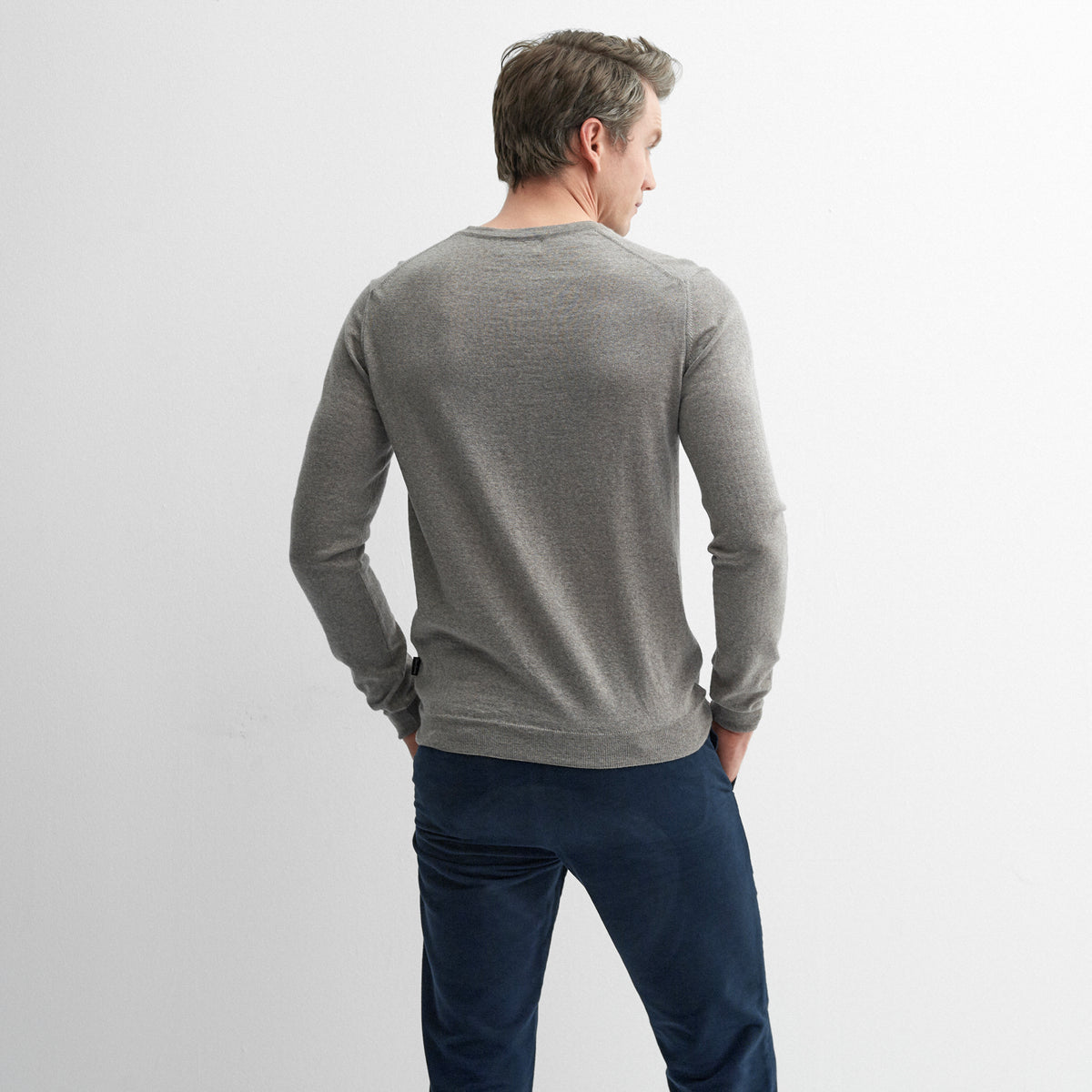 Camber Mole Wool Jumper | Men's Knitwear | Oliver Sweeney