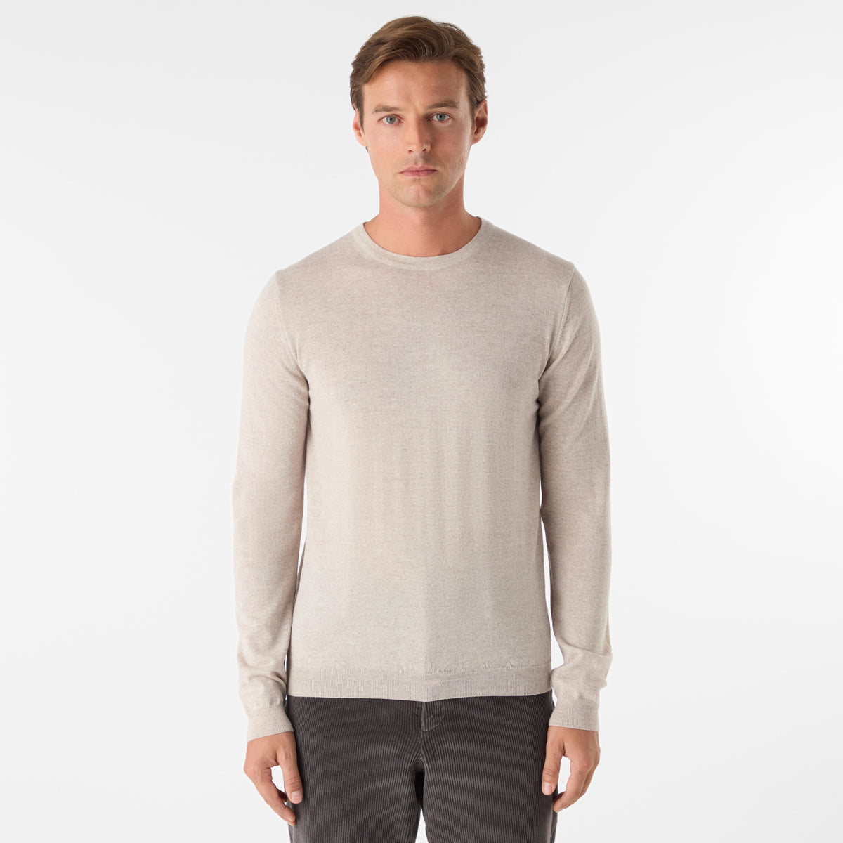 Camber Wheat | Men's Knitwear | Oliver Sweeney