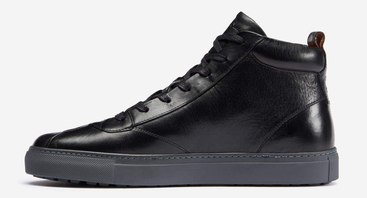 Defeza Black | Men's Trainers | Oliver Sweeney