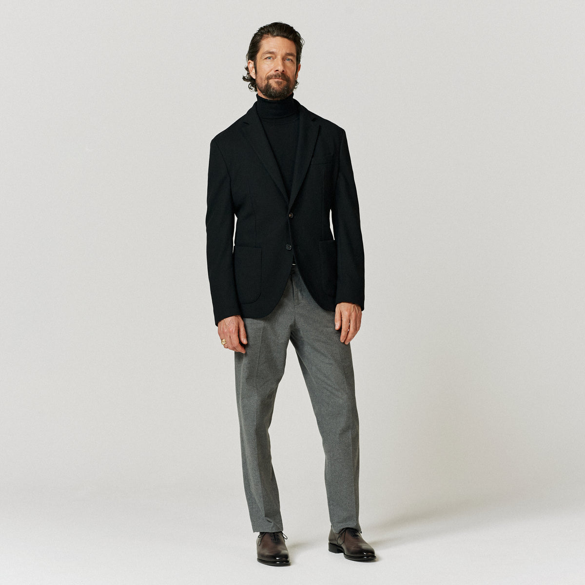 Eccles Black Blazer | Men's Blazers | Oliver Sweeney