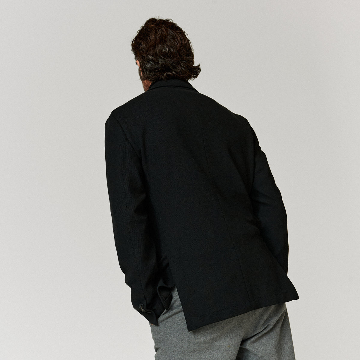 Eccles Black Blazer | Men's Blazers | Oliver Sweeney