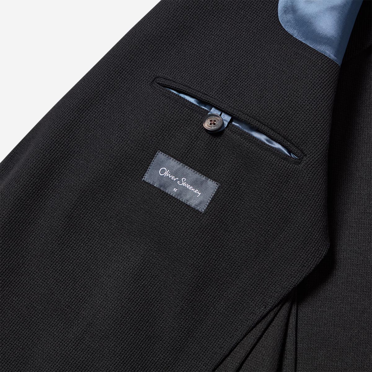 Eccles Black Blazer | Men's Blazers | Oliver Sweeney