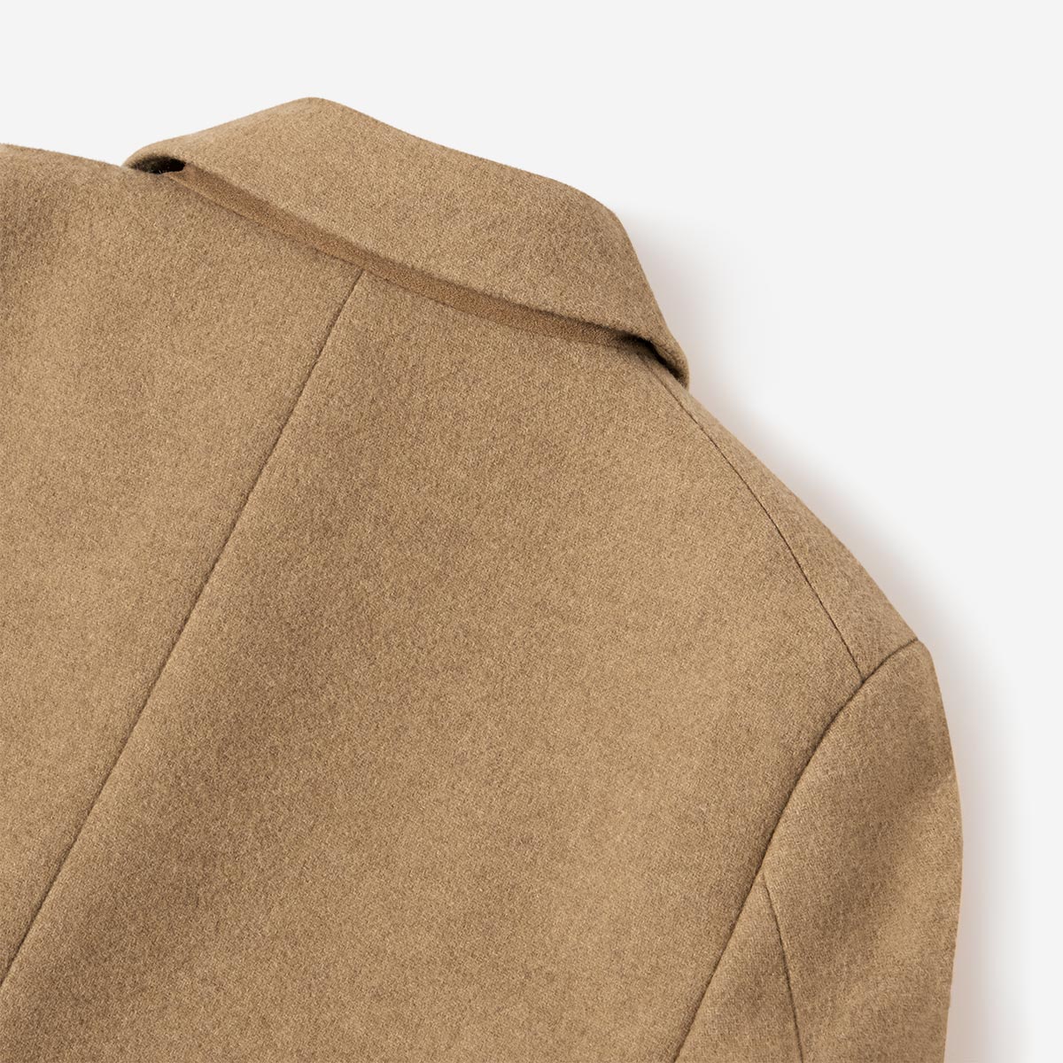 Eglinton Wheat Wool Coat | Men's Coats & Jackets | Oliver Sweeney