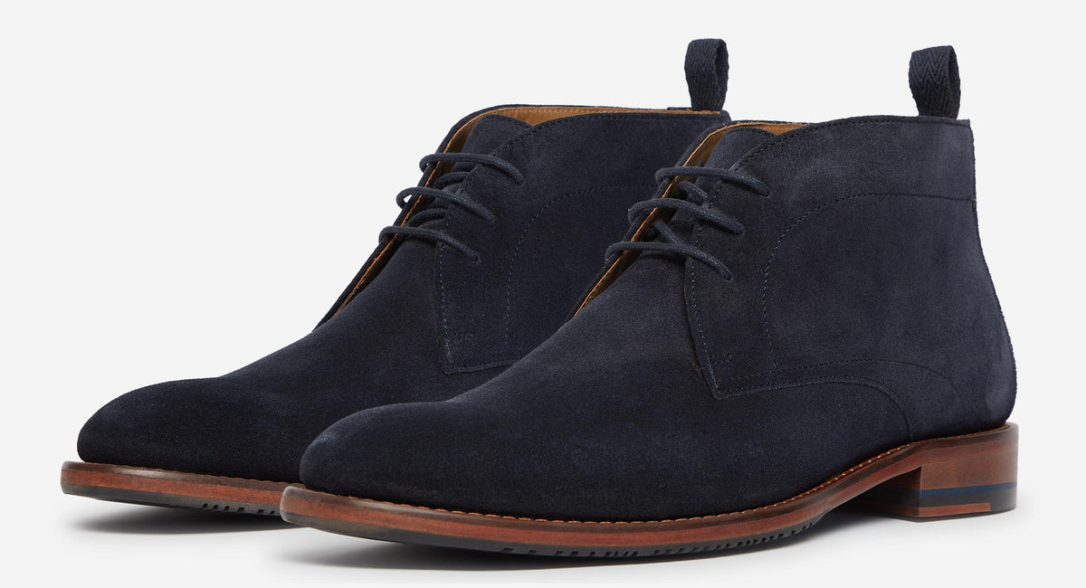 Farleton Navy Chukka Boot | Oliver Sweeney