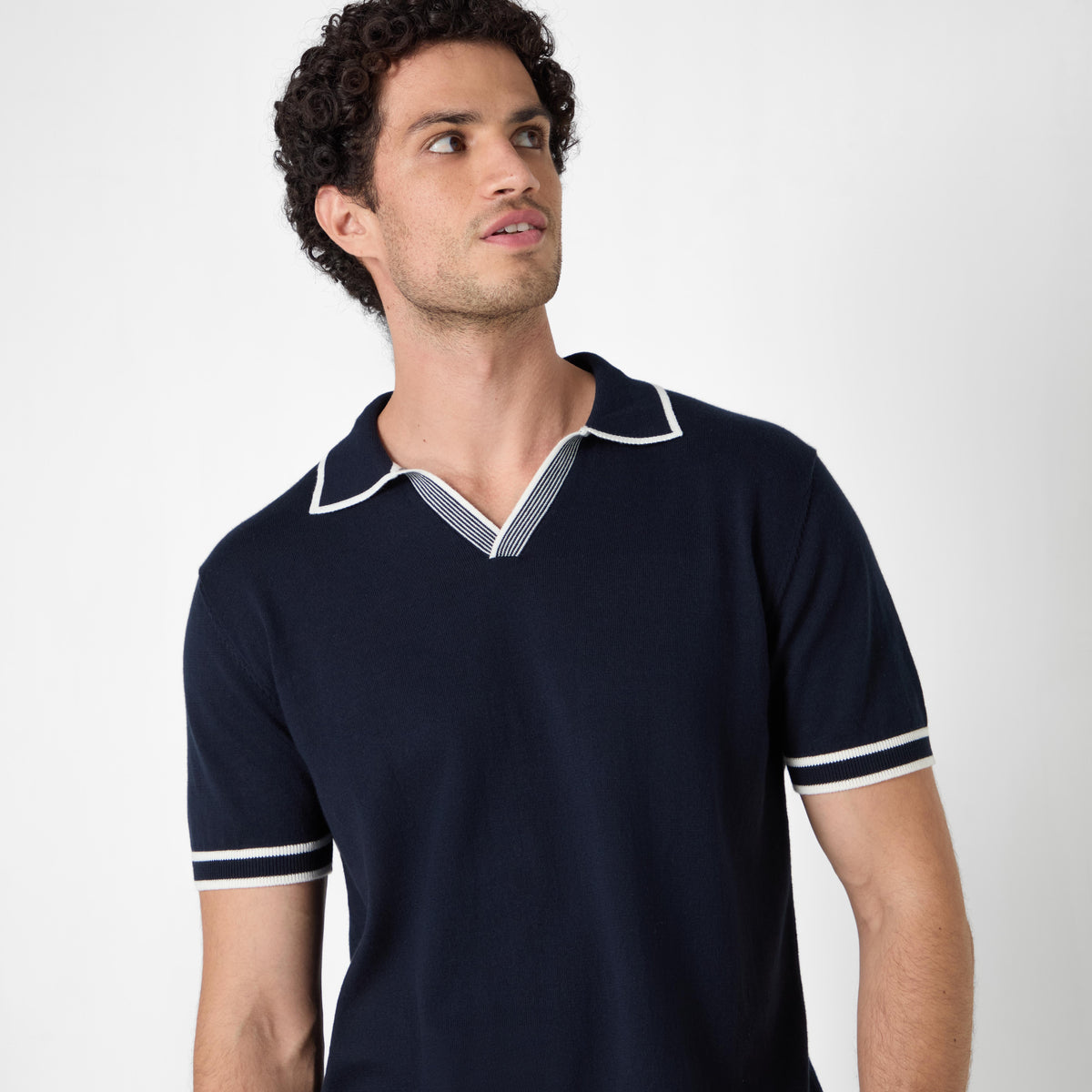 Garras Navy Riviera Shirt | Men's Shirts | Oliver Sweeney