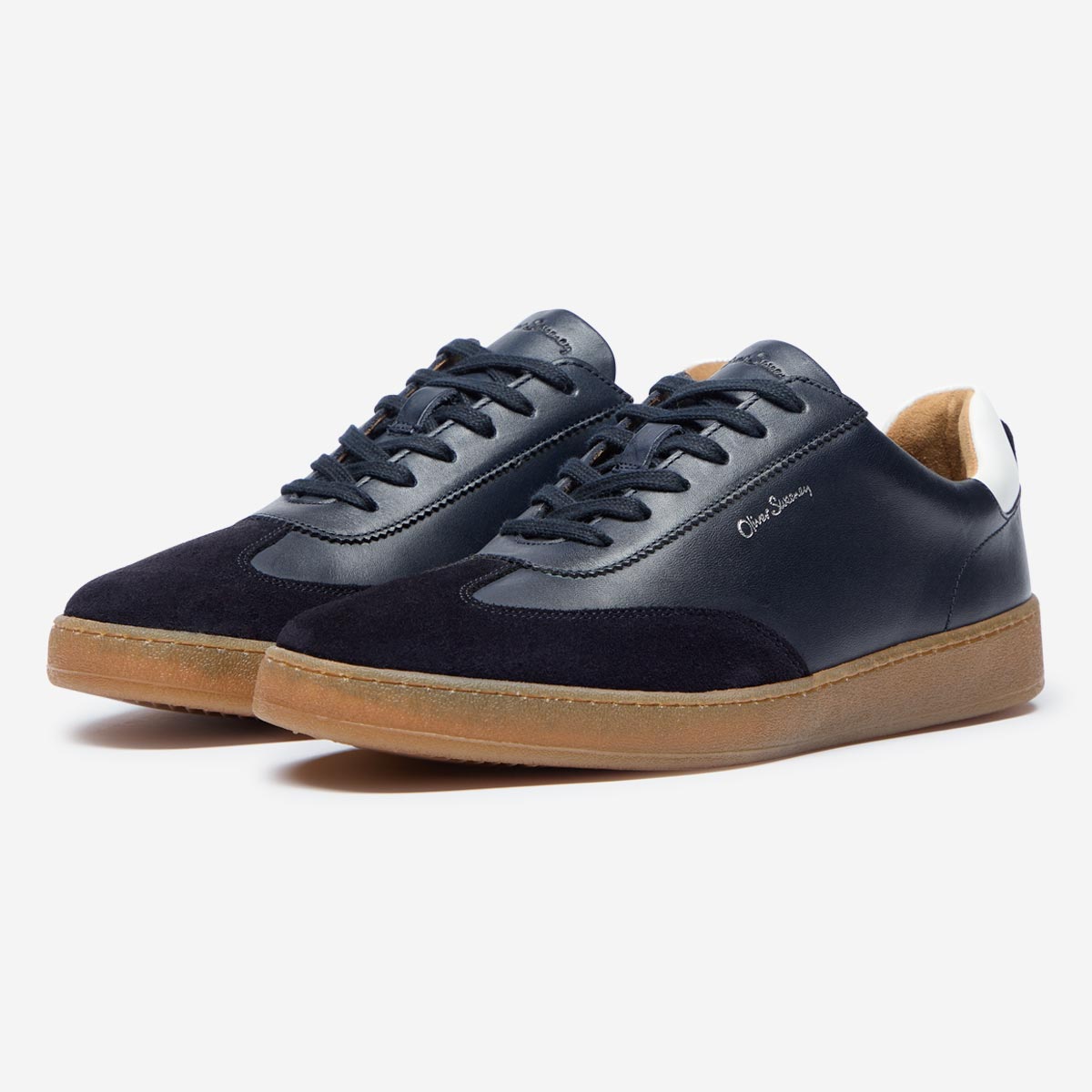 Hambleton Navy | Men's Trainers | Oliver Sweeney