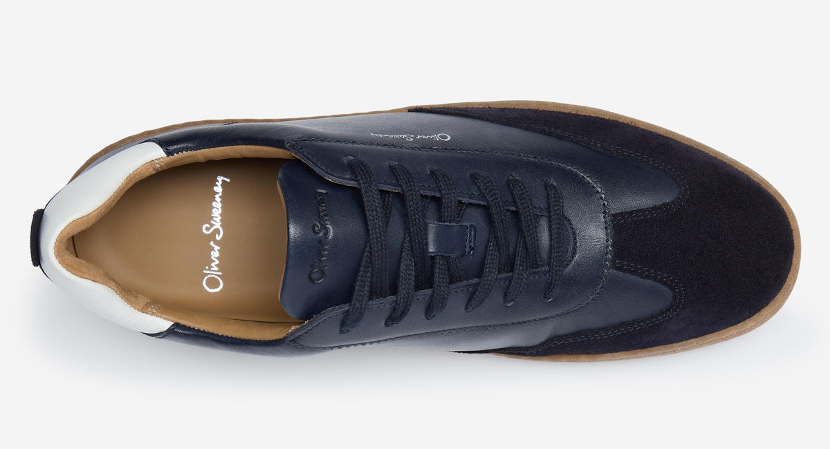 Hambleton Navy | Men's Trainers | Oliver Sweeney