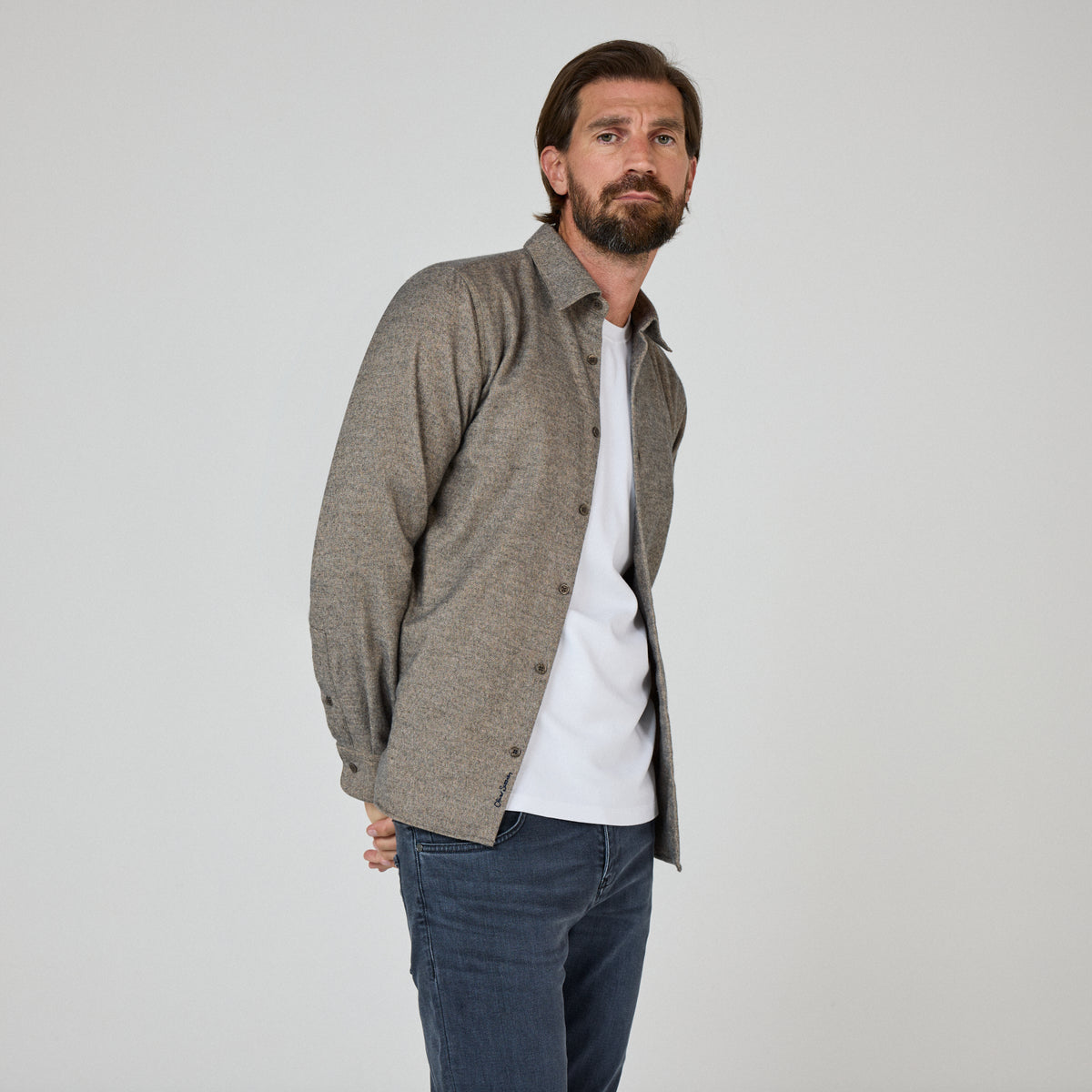 Hawkesworth Mole Shirt | Men's Shirts | Oliver Sweeney