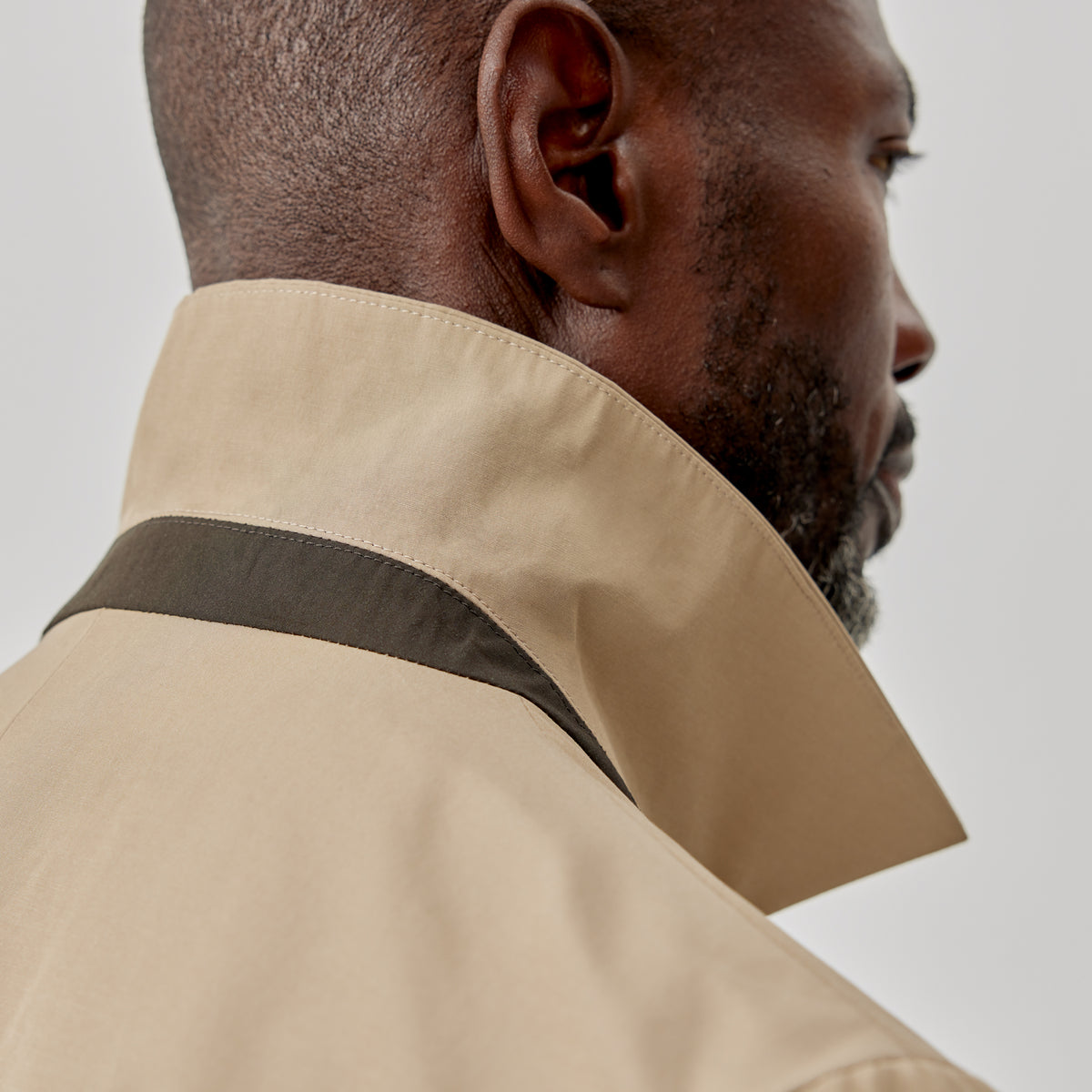 Huntingfield Stone Mac | Men's Coats & Jackets | Oliver Sweeney