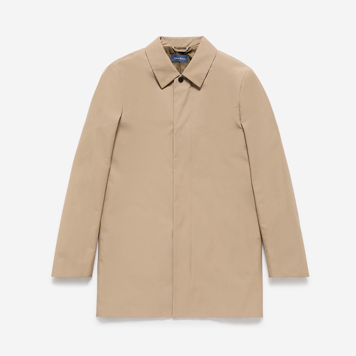 Huntingfield Stone Mac | Men's Coats & Jackets | Oliver Sweeney