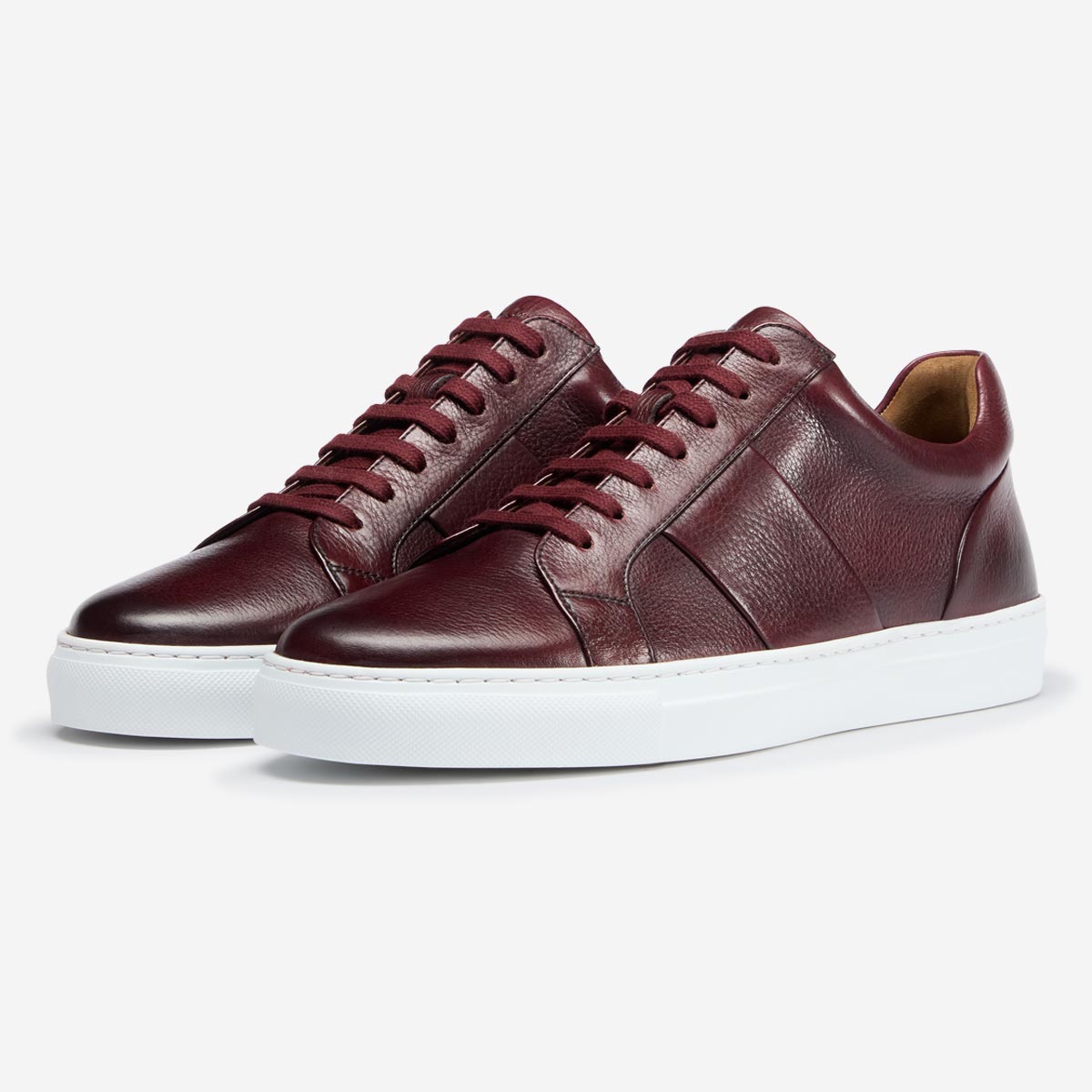 Kendal Burgundy | Men's Trainers | Oliver Sweeney