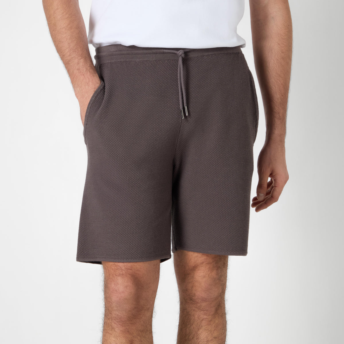 Mendham Mushroom Cotton Shorts Men S Shorts Oliver Sweeney