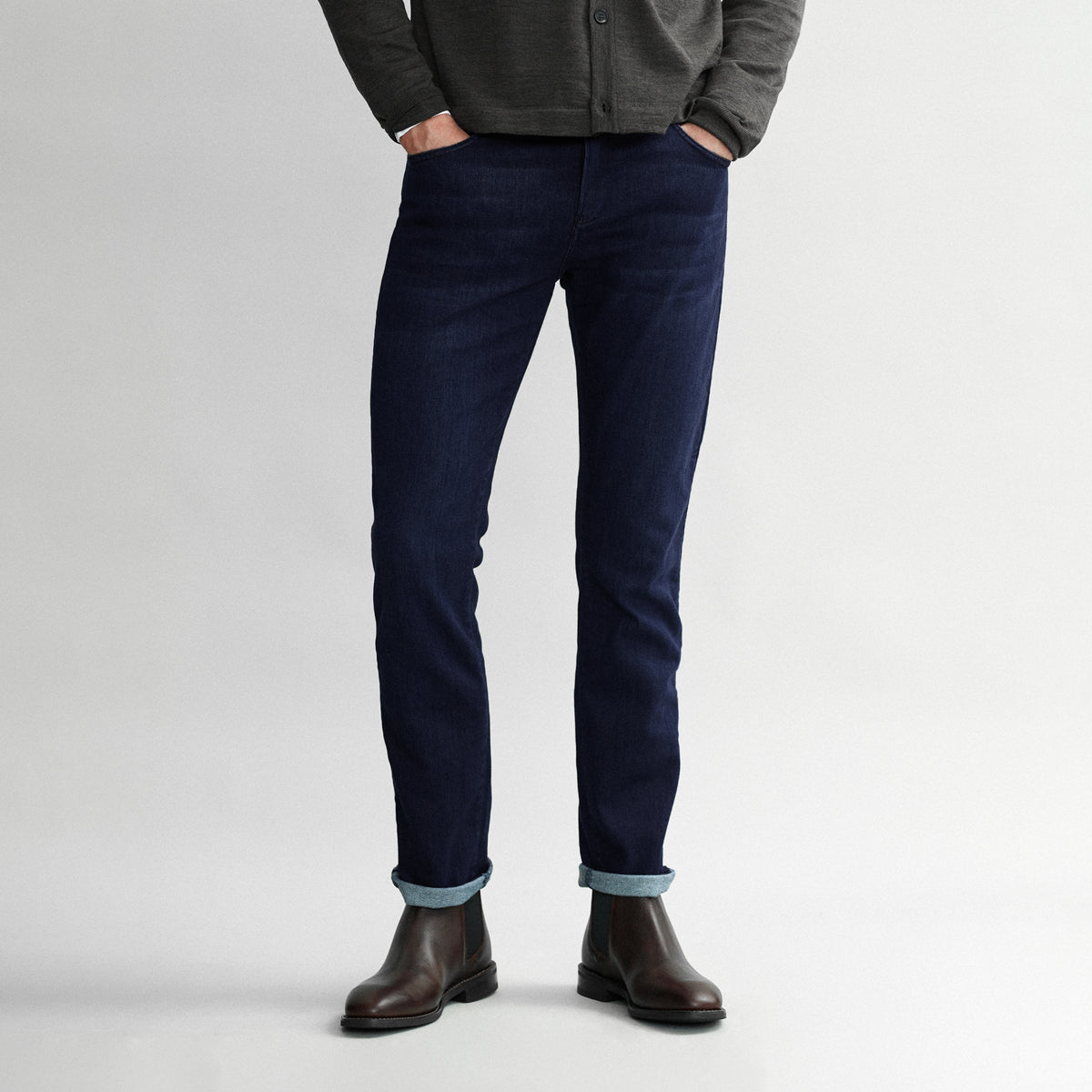 Navigli Light Indigo Jeans | Men's Denim Jeans | Oliver Sweeney