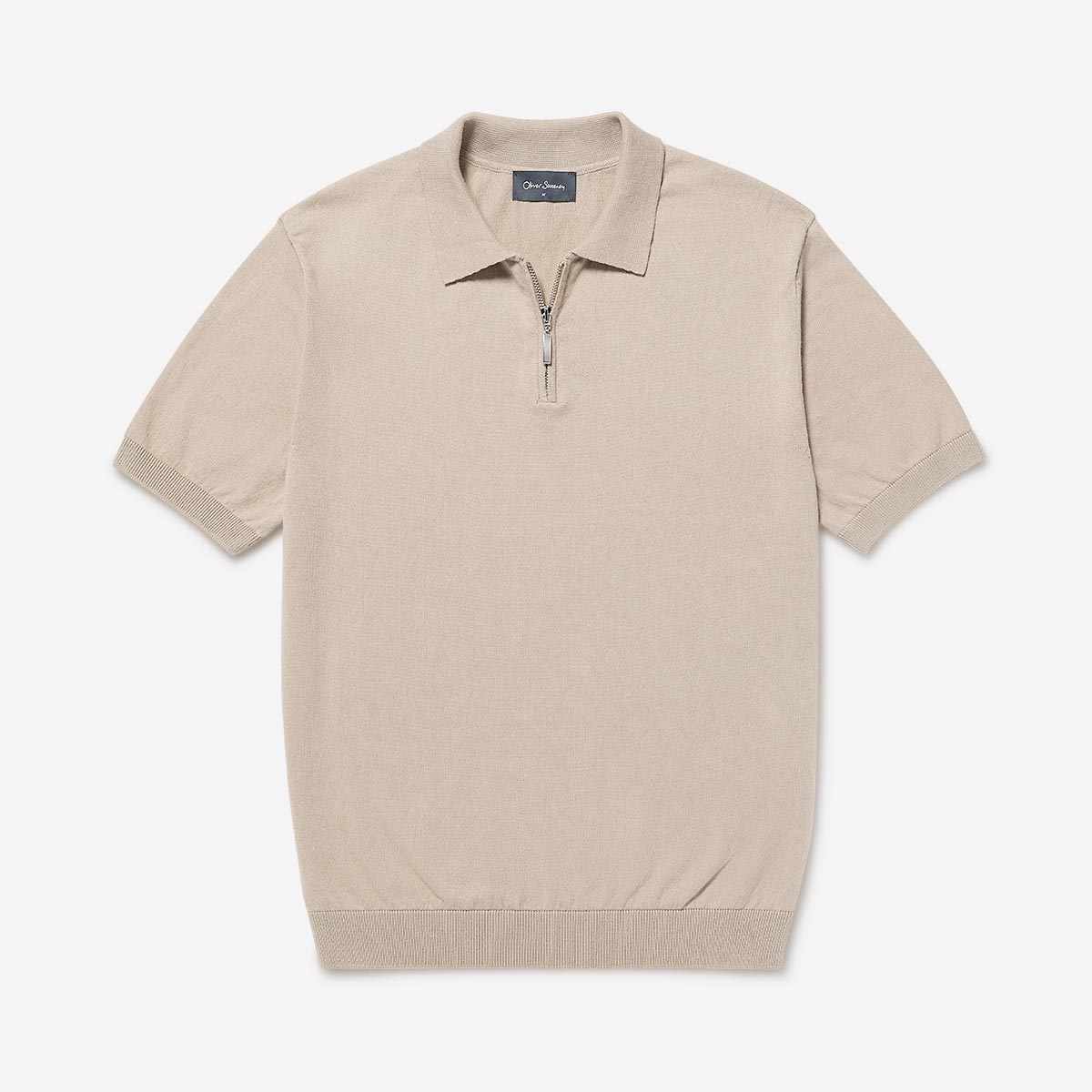 Netherfield Stone Polo | Men's Polo & Tees | Oliver Sweeney