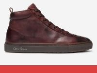 Ossos Stone | Leather/Suede Trainer | Men's Trainers | Oliver Sweeney