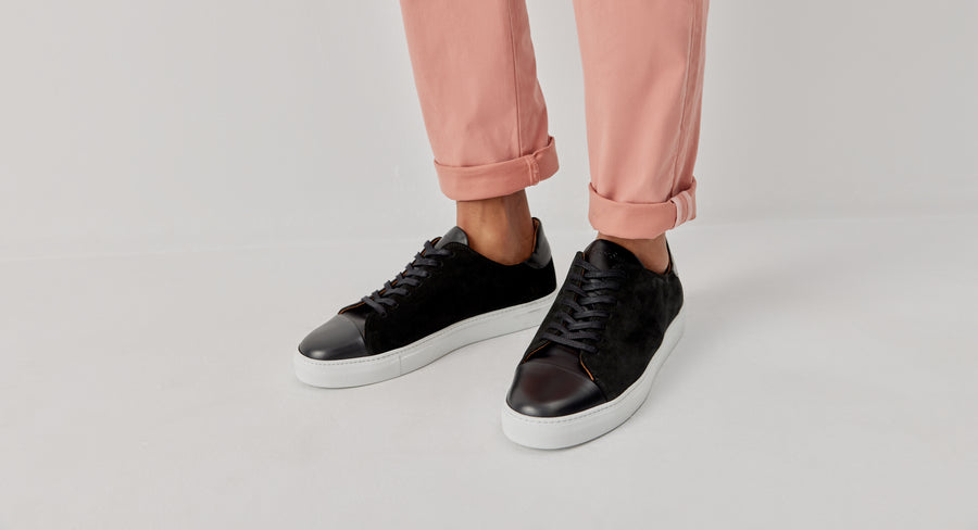 Ossos Black | Ossos Black | Men's Trainers | Oliver Sweeney