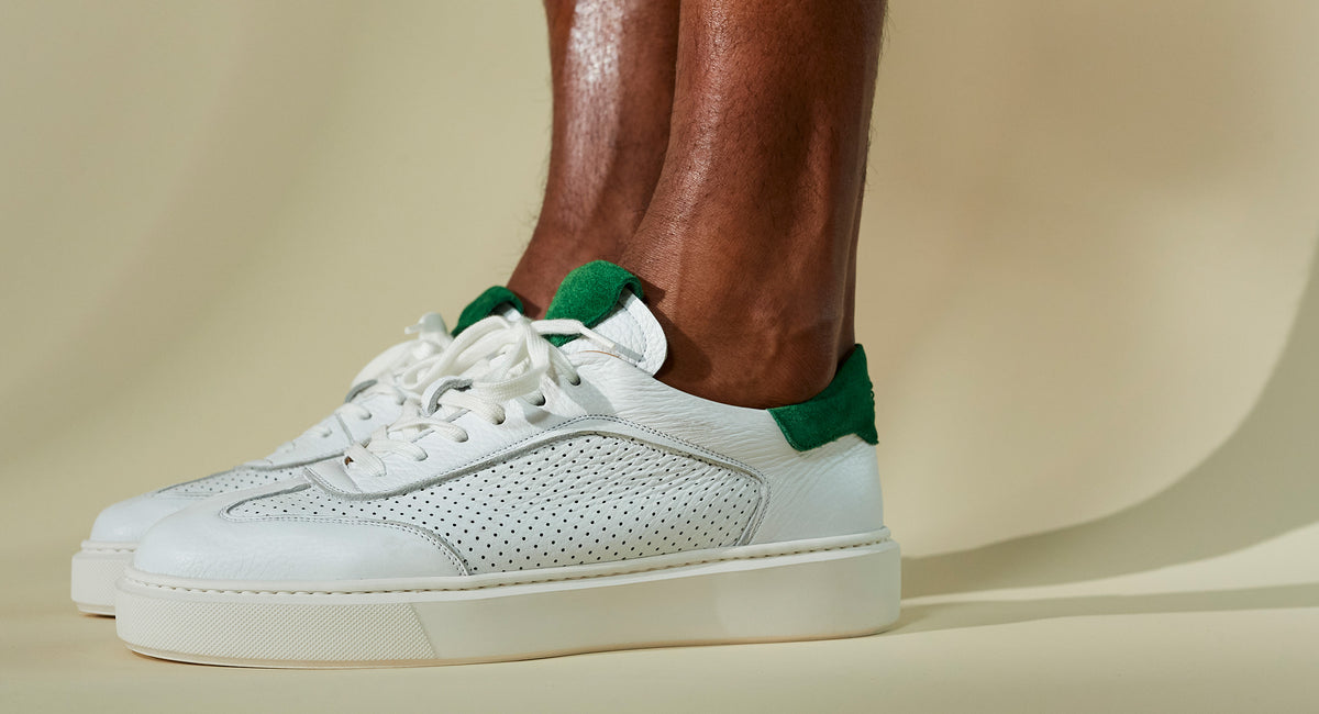 Arraso White | Men's Trainers | Oliver Sweeney
