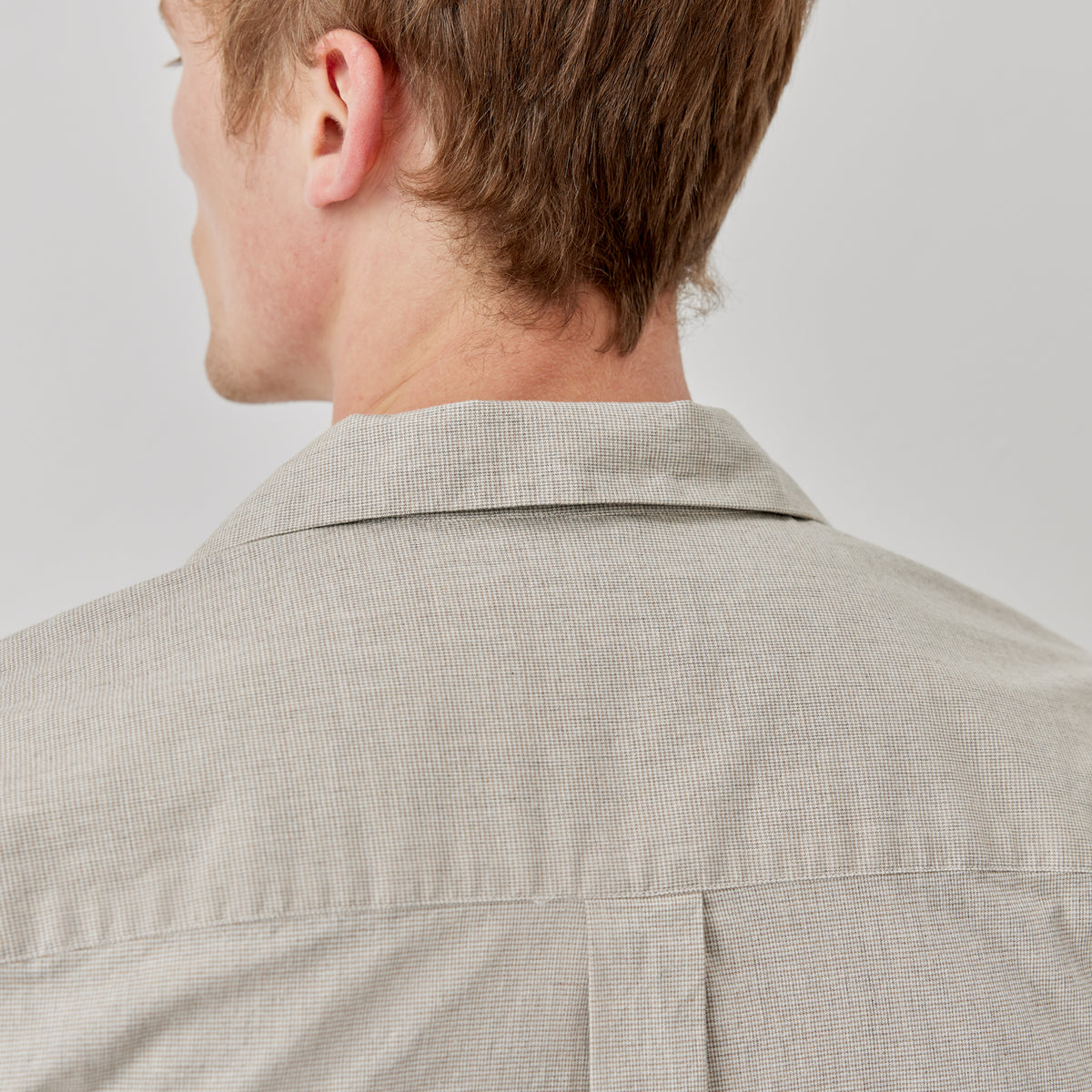 Ravenshead Oat | Men's Cotton Short Sleeved Shirt | Men's Shirts ...