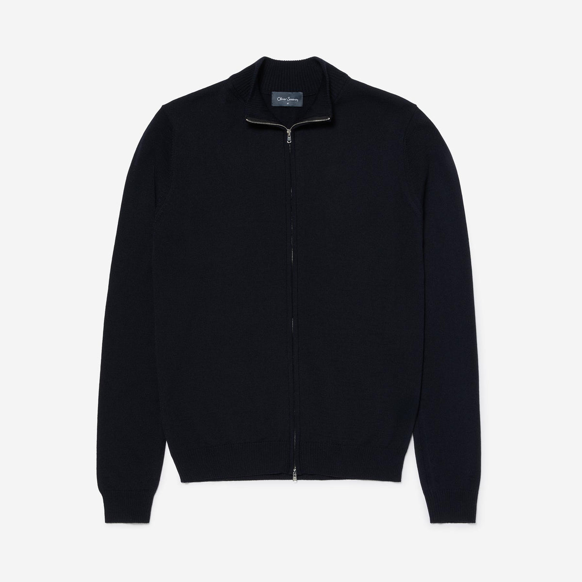 Shawell Navy | Men's Knitwear | Oliver Sweeney