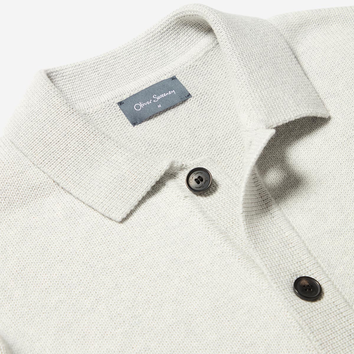 Stoneham Light Grey Shorts | Men's Shorts | Oliver Sweeney