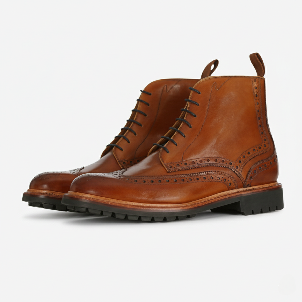 Dunbeath Dark Tan | Men's Boots | Oliver Sweeney
