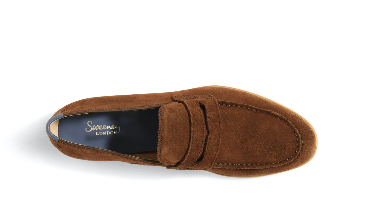 Ashdown Chocolate Penny Loafer | Oliver Sweeney