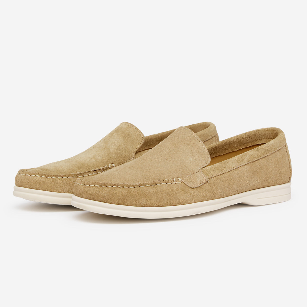 Alicante Sand | Men's Suede Loafers | Oliver Sweeney