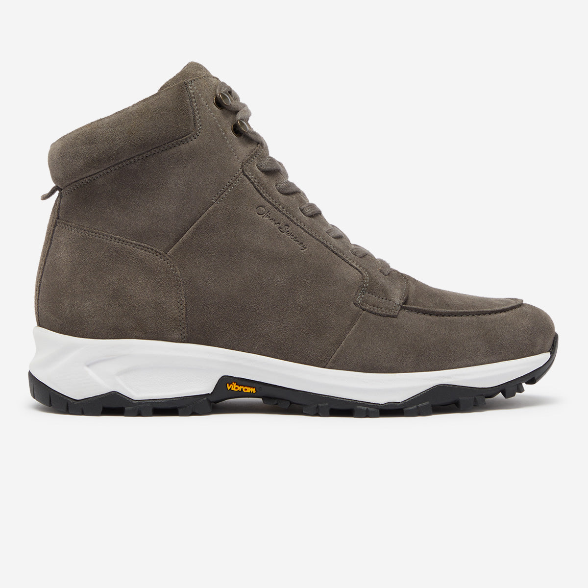 Balivanich Grey | Suede Derby Boots | Men's Boots | Oliver Sweeney