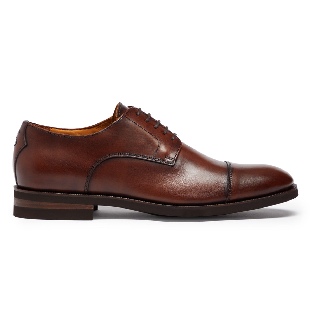 Foz Dark tan Derby Shoe | Oliver Sweeney