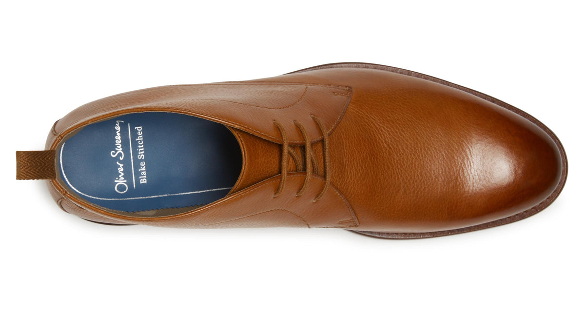Farleton Light Tan | Leather Chukka Boots | Men's Boots | Oliver Sweeney
