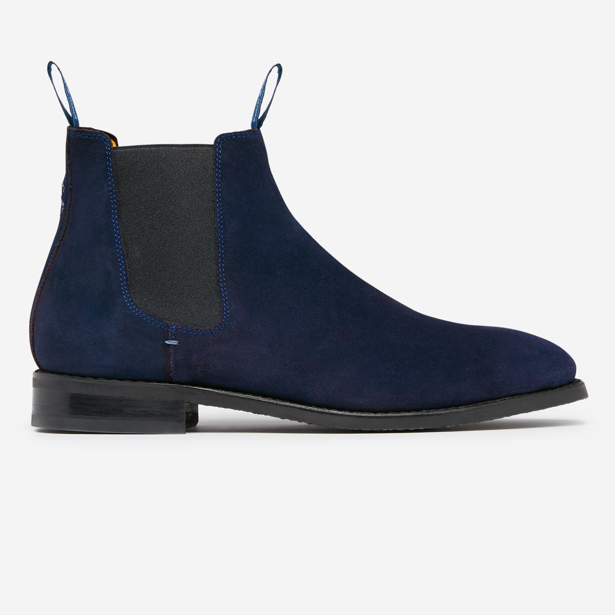 Lochside Navy Boots | Men's Suede Chelsea Boots | Men's Boots | Oliver ...