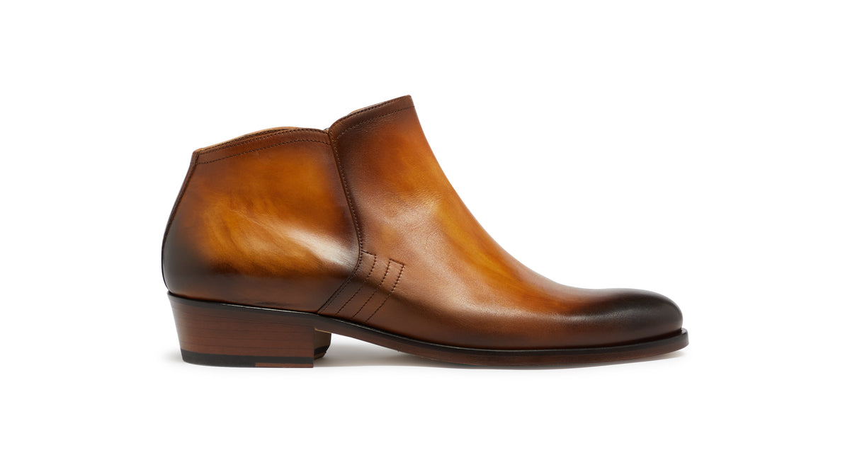Friday Boot Dark Tan | Luke Derrick x Oliver Sweeney