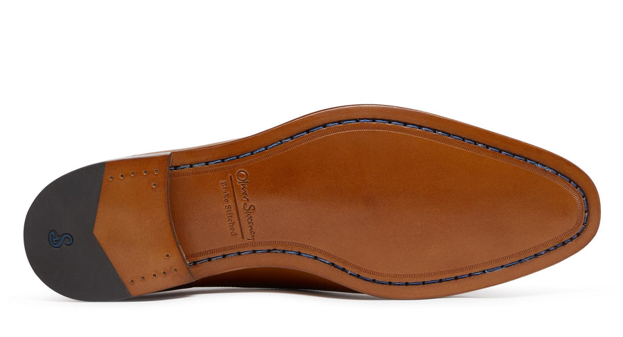 Mallory Light Tan | Men's Leather Oxford Shoes | Oliver Sweeney