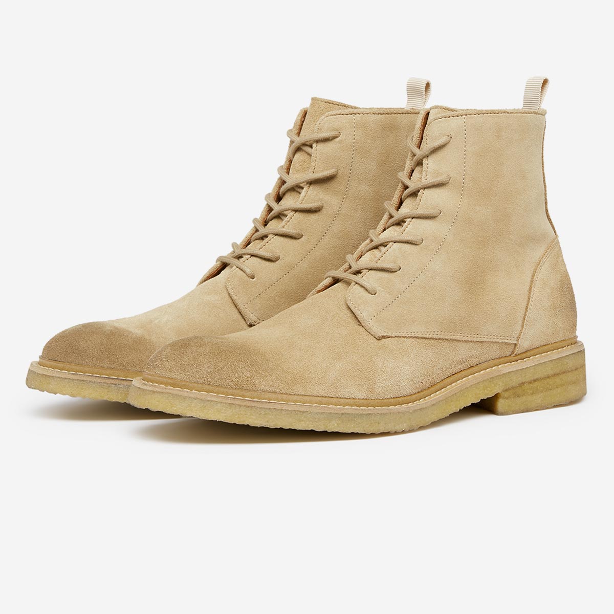 Muros Sand | Suede Derby Boots | Men's Boots | Oliver Sweeney