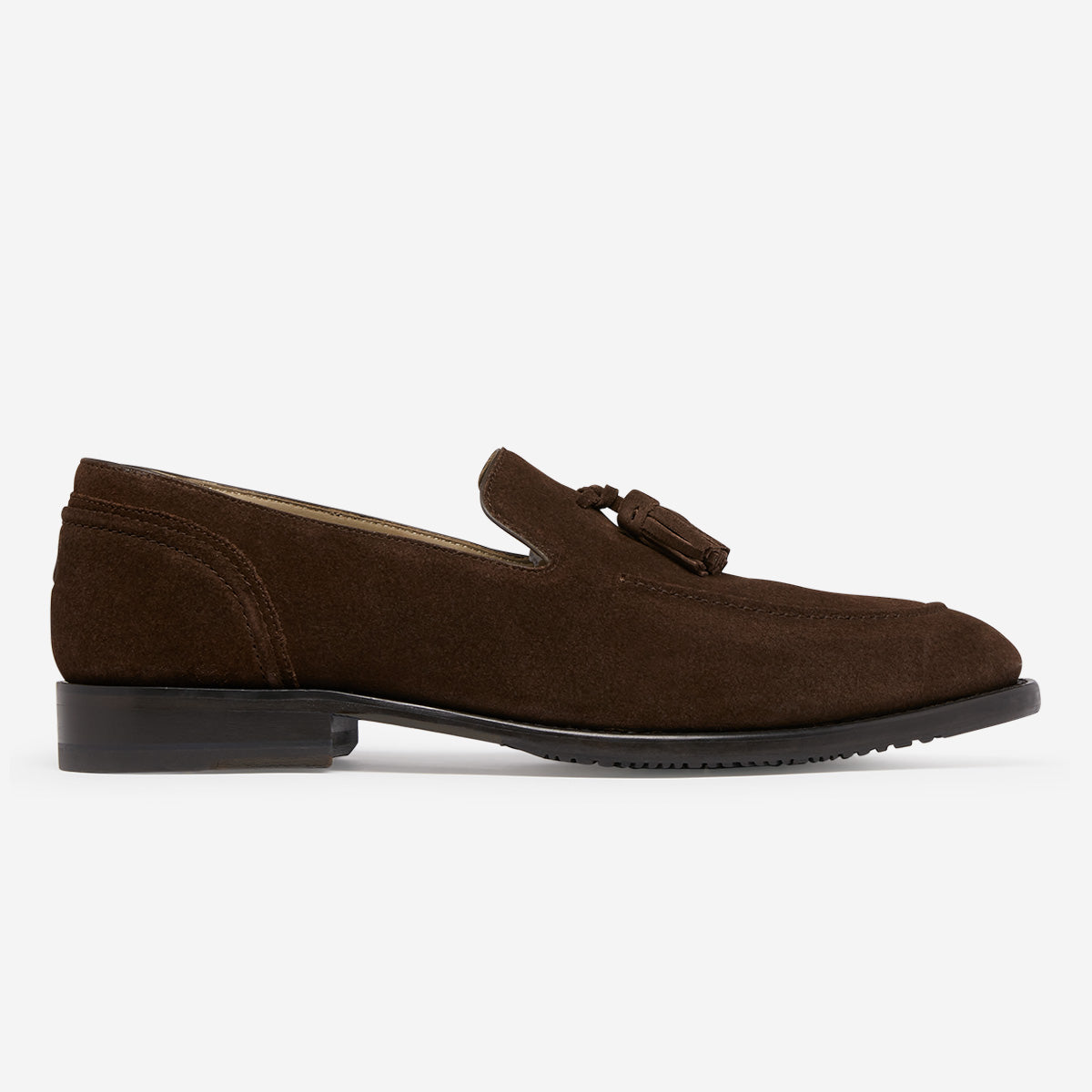 Plumtree Chocolate | Men's Suede Loafers | Oliver Sweeney