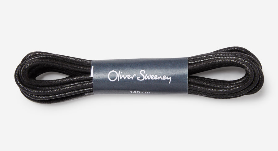 Extra Long Thick Black Laces | Oliver Sweeney