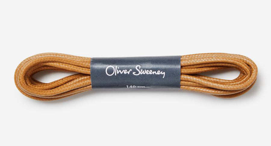 Extra Long Thick Tan Laces | Oliver Sweeney