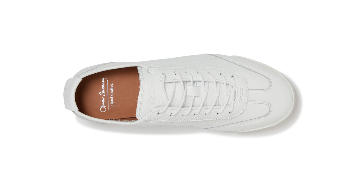 Verdelhos White | Leather Trainer | Men's Trainers | Oliver Sweeney