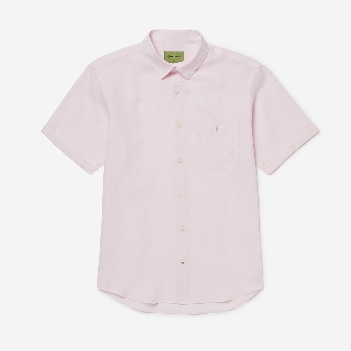Everthorpe Pink Short Sleeved Shirt | Oliver Sweeney
