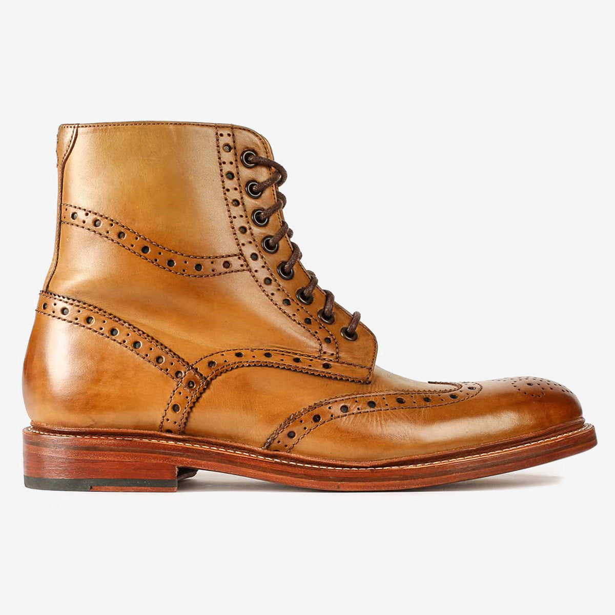 Men's Designer Wren Tan Casual Boots | Oliver Sweeney
